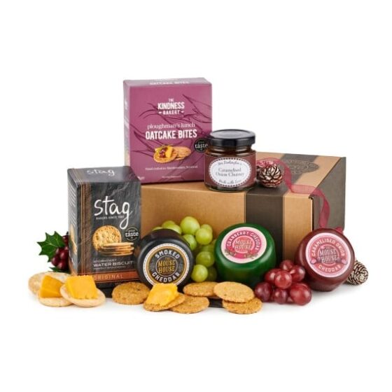 Three Cheese Hamper - Blooms247.co.uk